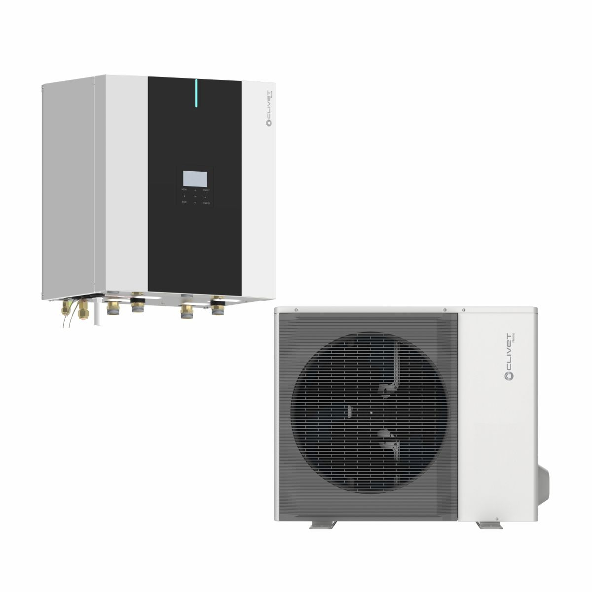 POMPA DE CALDURA AER-APA INCALZIRE/RACIRE, SPLIT, CLIVET 8kW, 230V - În ...